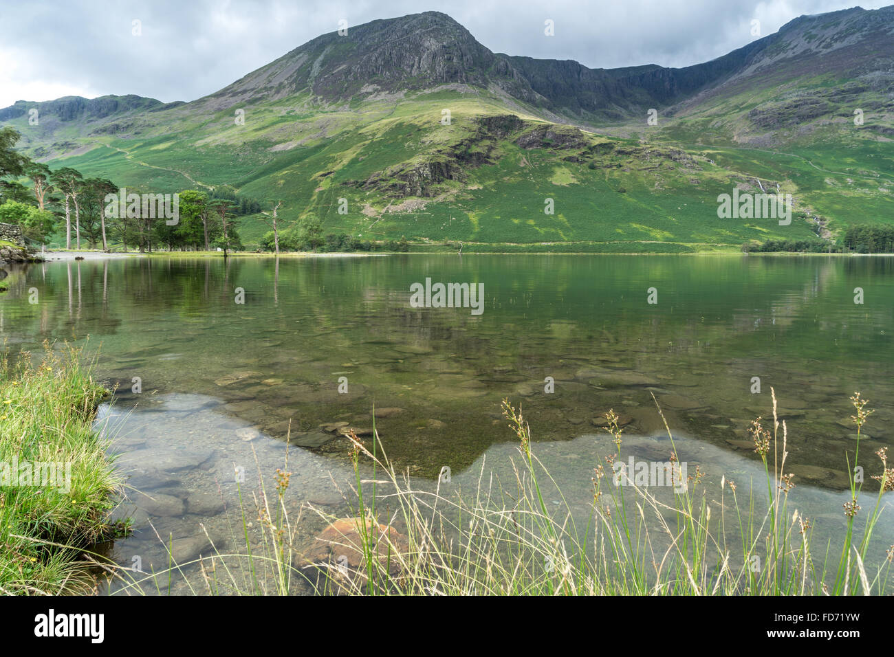 View of Buttermere Stock Photo - Alamy