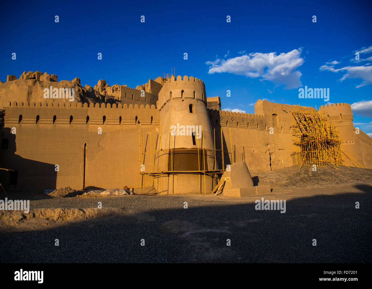the old citadel of arg-é bam, Kerman Province, Bam, Iran Stock Photo ...