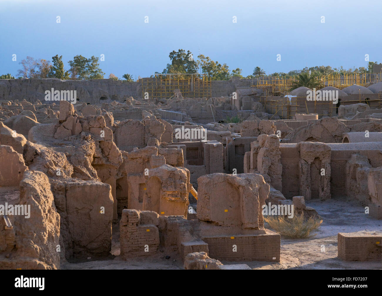 the old citadel of arg-é bam, Kerman Province, Bam, Iran Stock Photo ...