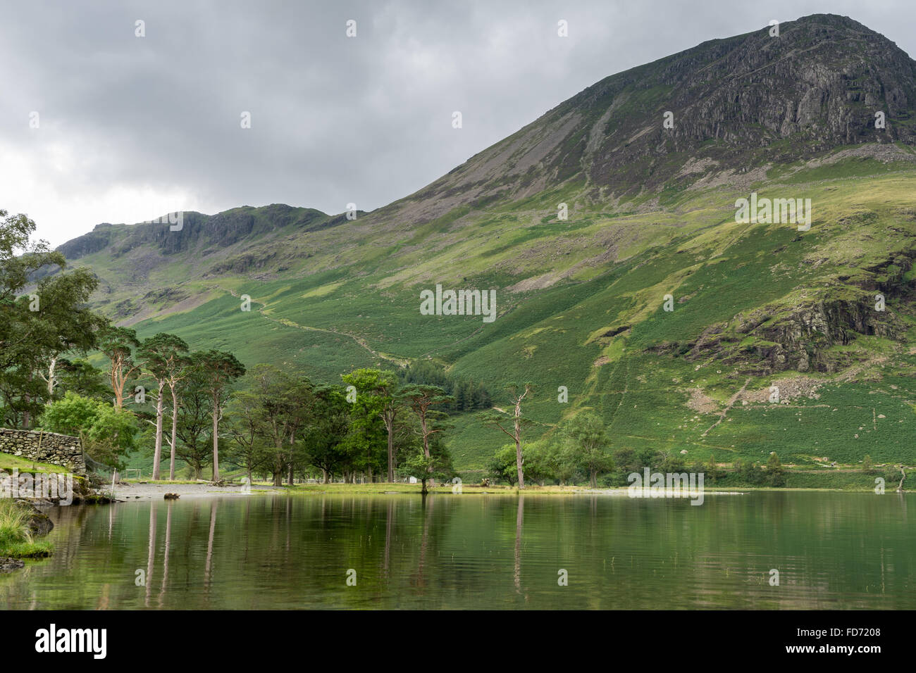 View of Buttermere Stock Photo - Alamy