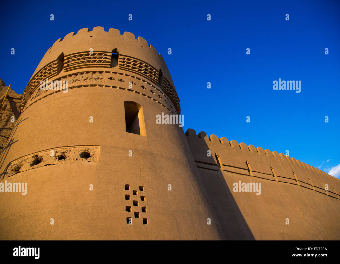 the old citadel of arg-é bam, Kerman Province, Bam, Iran Stock Photo ...