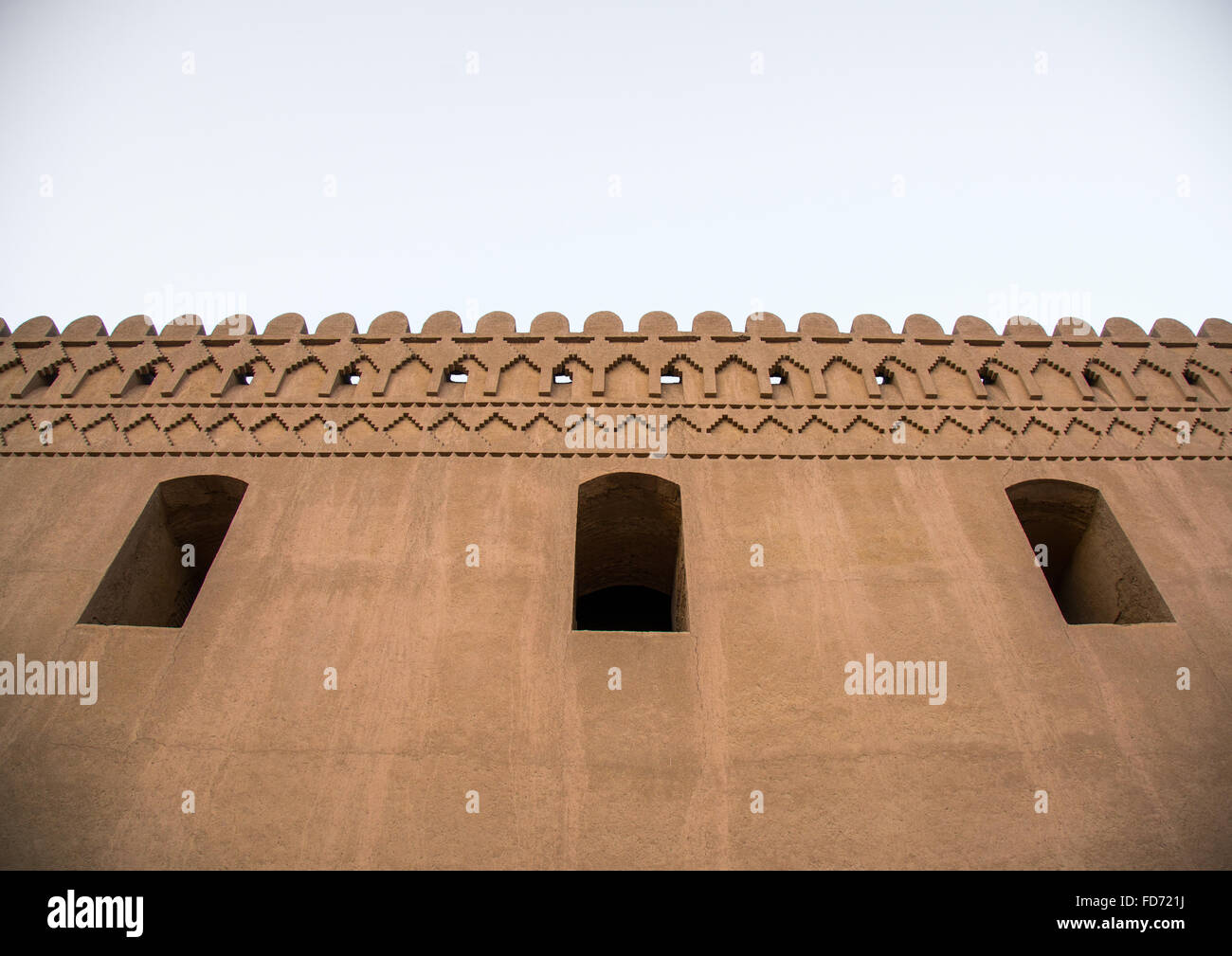 the old citadel of arg-é bam, Kerman Province, Bam, Iran Stock Photo ...