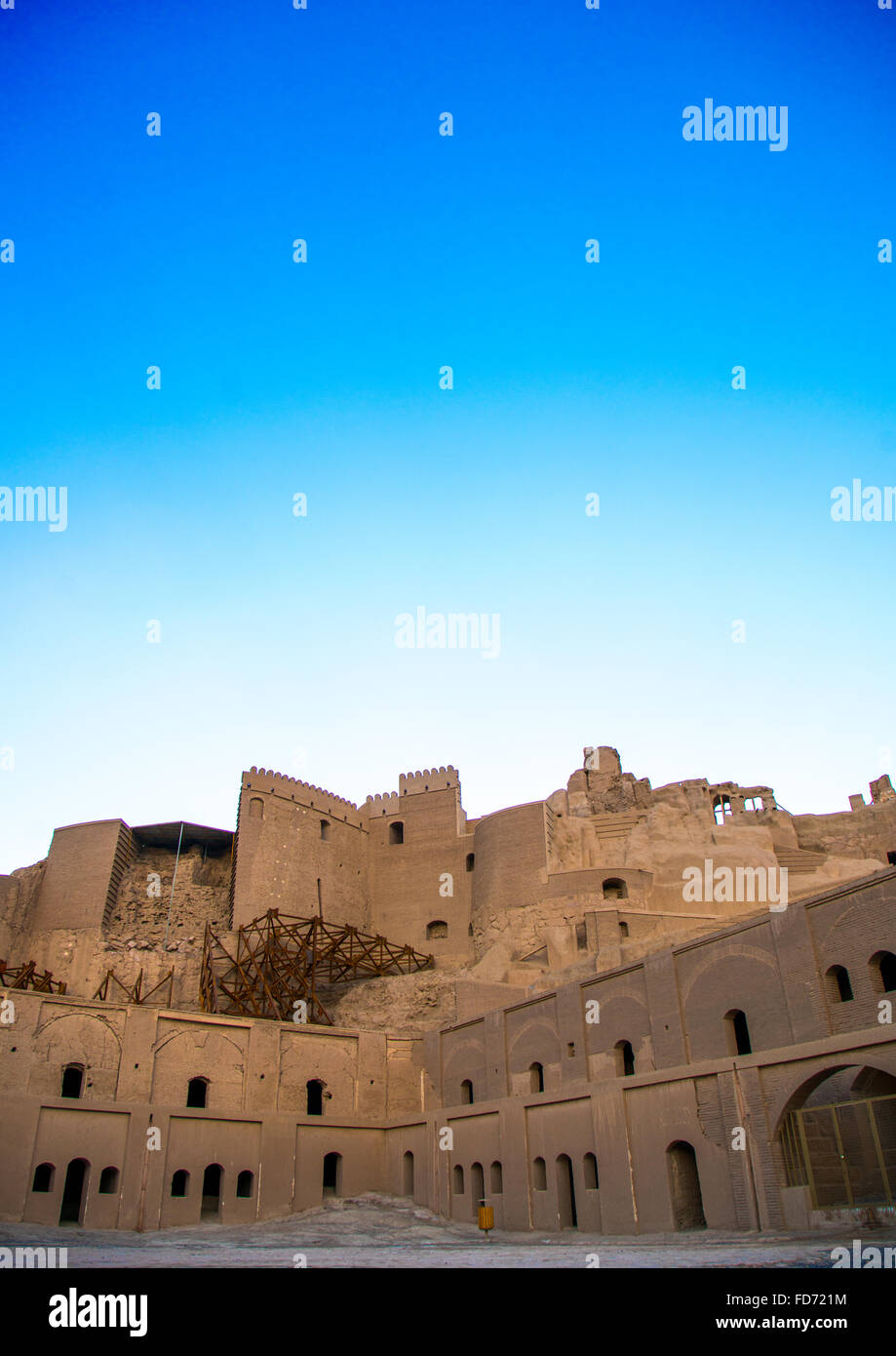 the old citadel of arg-é bam, Kerman Province, Bam, Iran Stock Photo ...