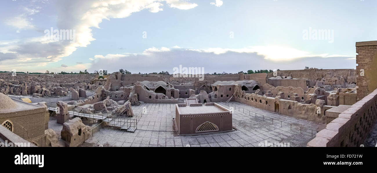 the old citadel of arg-é bam, Kerman Province, Bam, Iran Stock Photo ...
