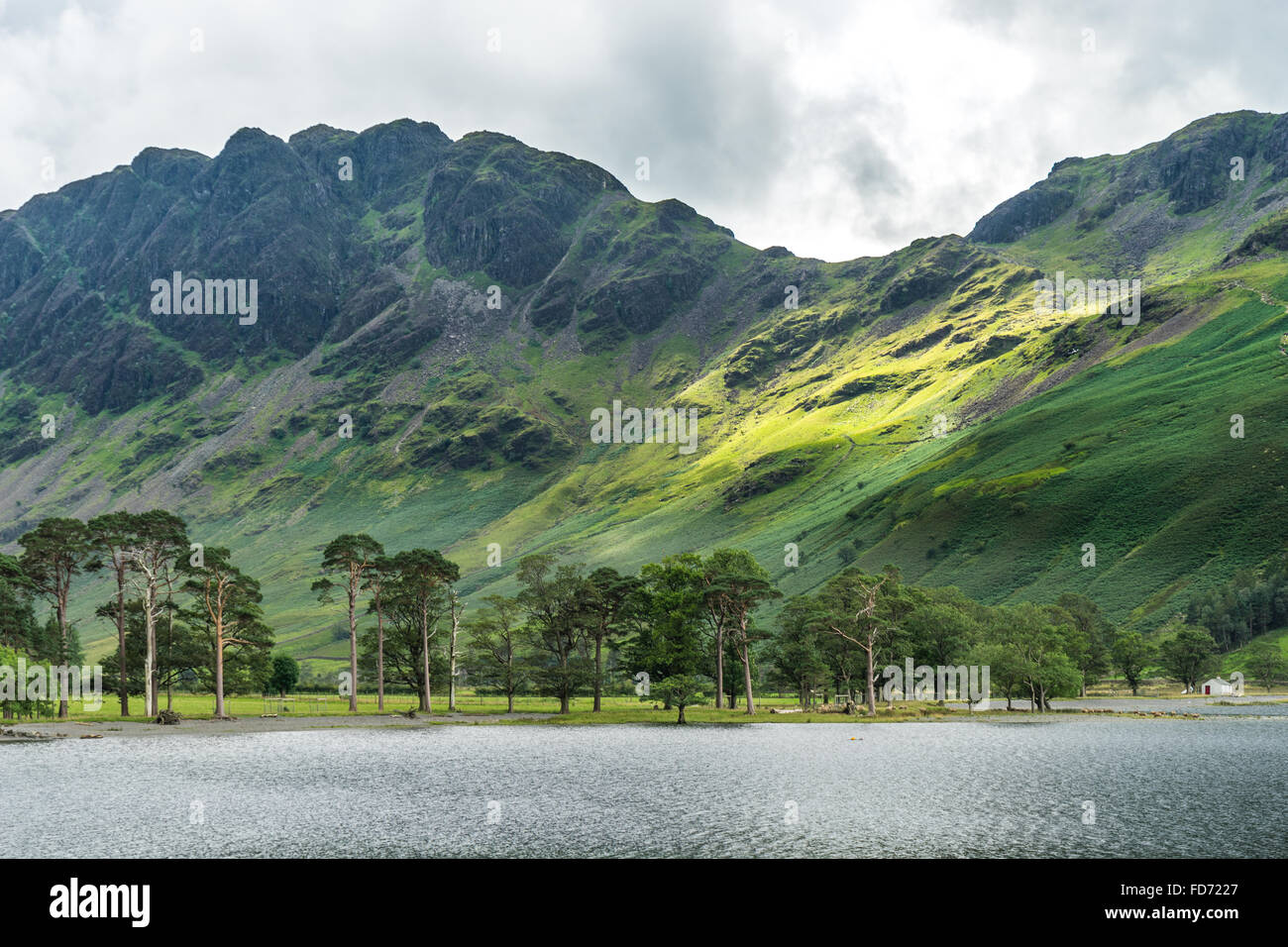 View of Buttermere Stock Photo - Alamy