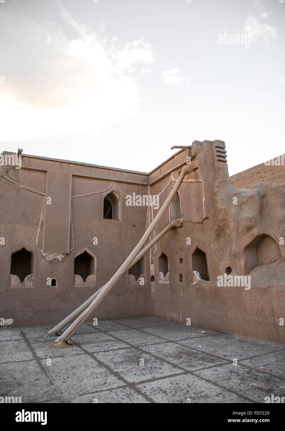 restoration of the old citadel of arg-é bam, Kerman Province, Bam, Iran ...