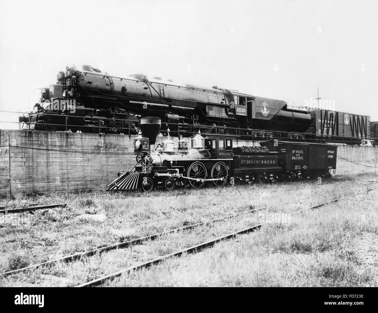 Steam locomotive 1930 hi-res stock photography and images - Alamy