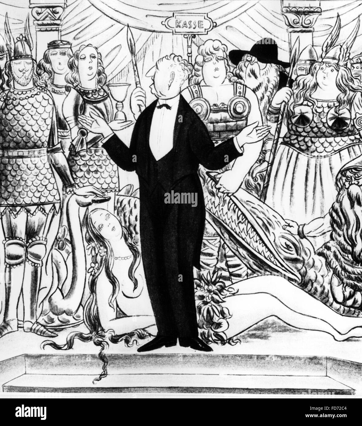 Simplicissimus caricature hi-res stock photography and images - Alamy