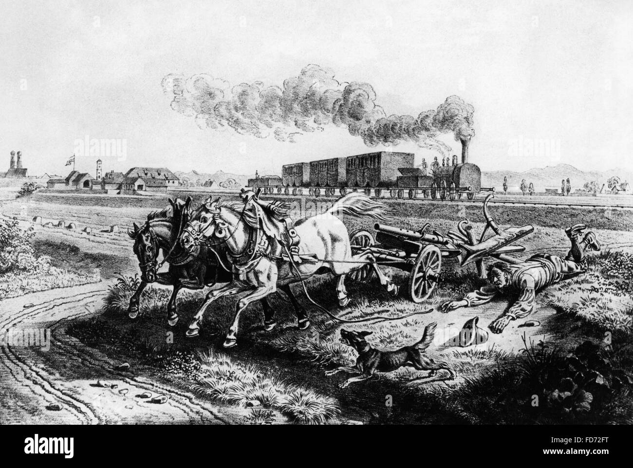 1842 railway hi-res stock photography and images - Alamy