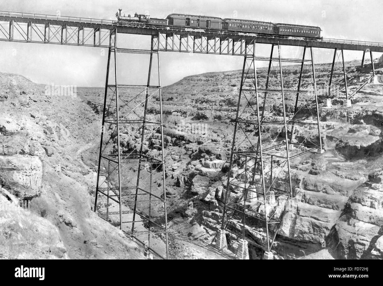 Bridge in Mexico, 1903 Stock Photo - Alamy