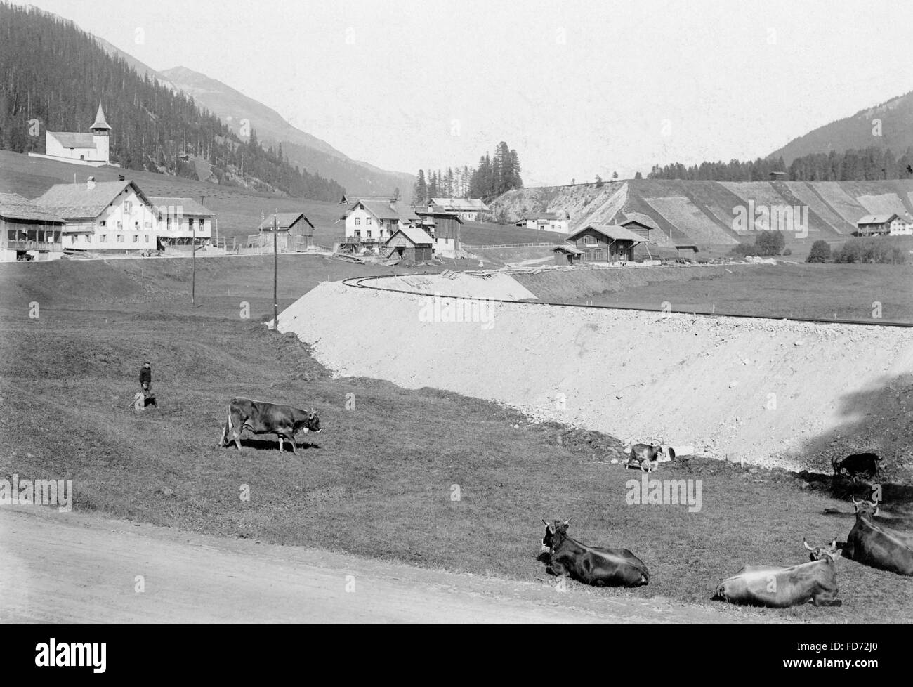 New construction railway Black and White Stock Photos & Images - Alamy