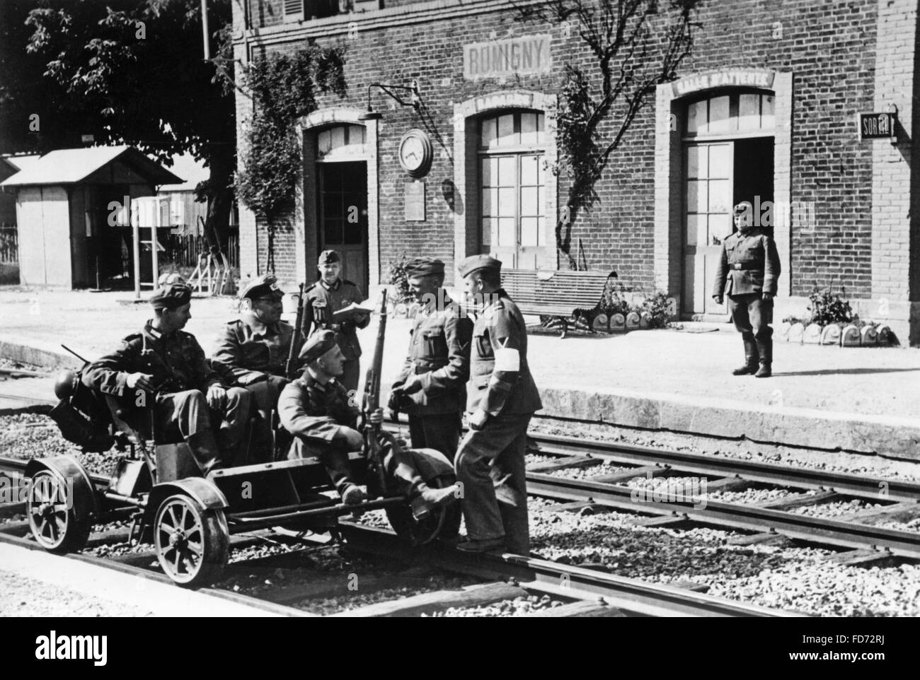 German soldiers france hi-res stock photography and images - Alamy