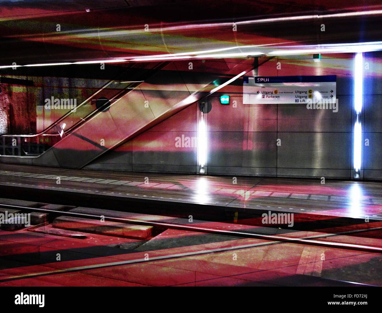 The netherlands subway station hi-res stock photography and images - Alamy
