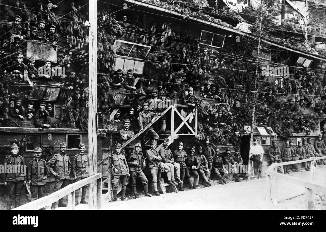 Soldiers their billet hi-res stock photography and images - Alamy