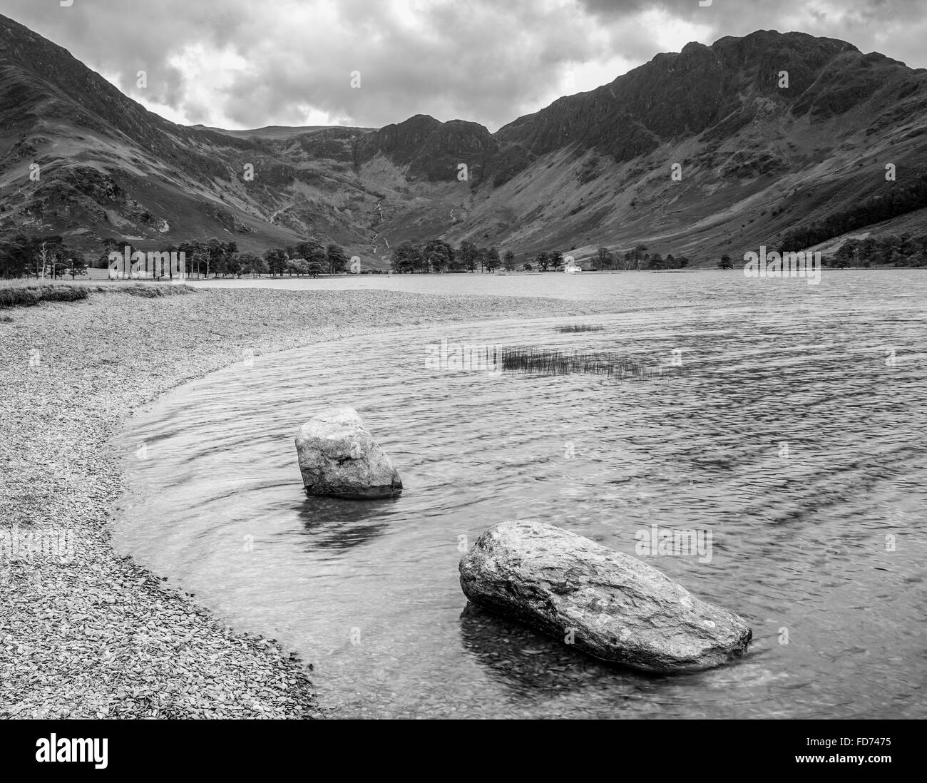 View hills blue sky Black and White Stock Photos & Images - Alamy