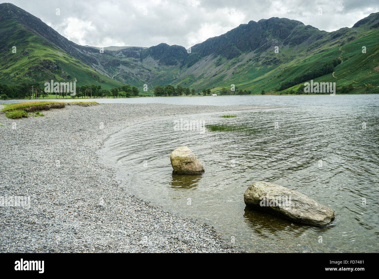 View of Buttermere Stock Photo - Alamy
