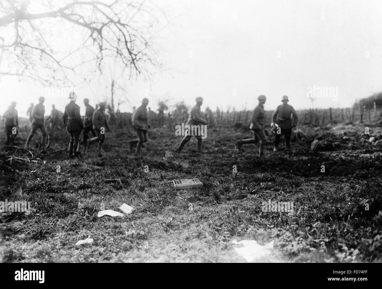English soldiers captured at the front Stock Photo - Alamy