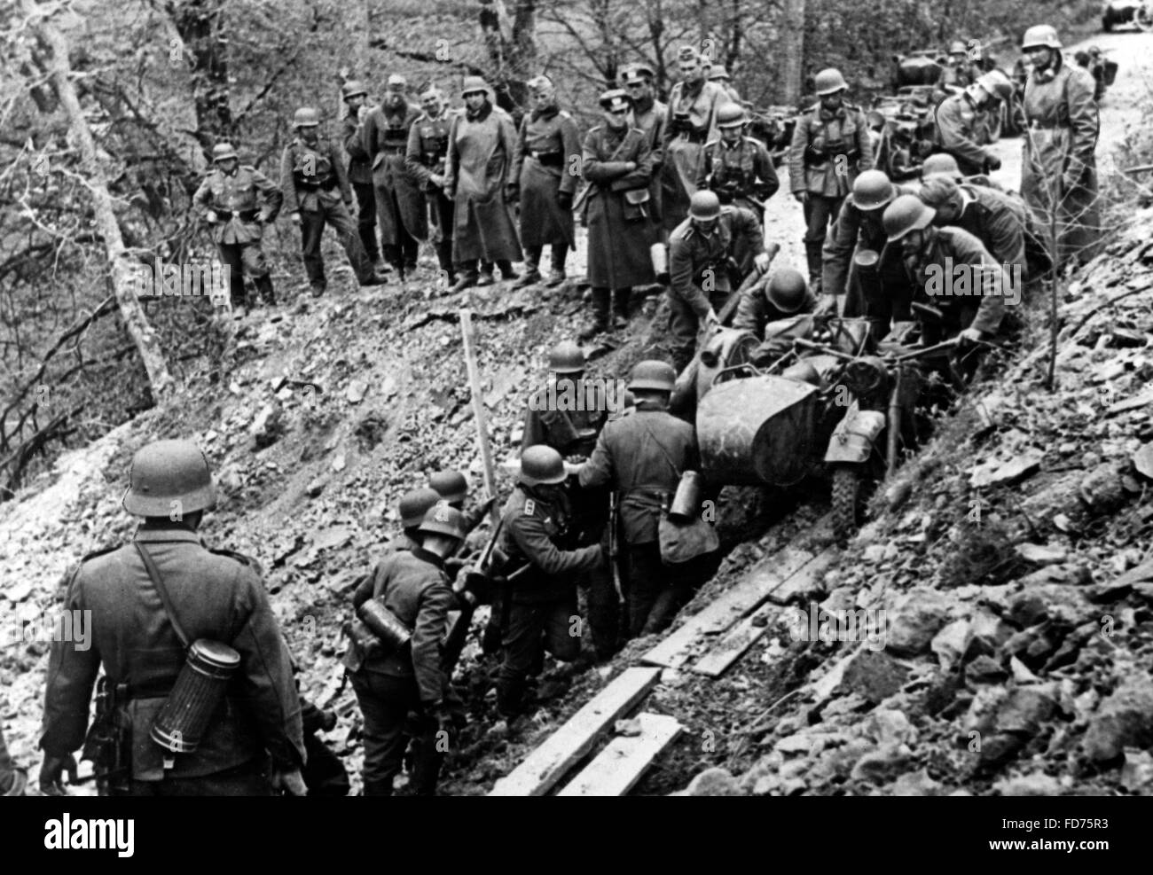 German troops in Norway, 1940 Stock Photo - Alamy