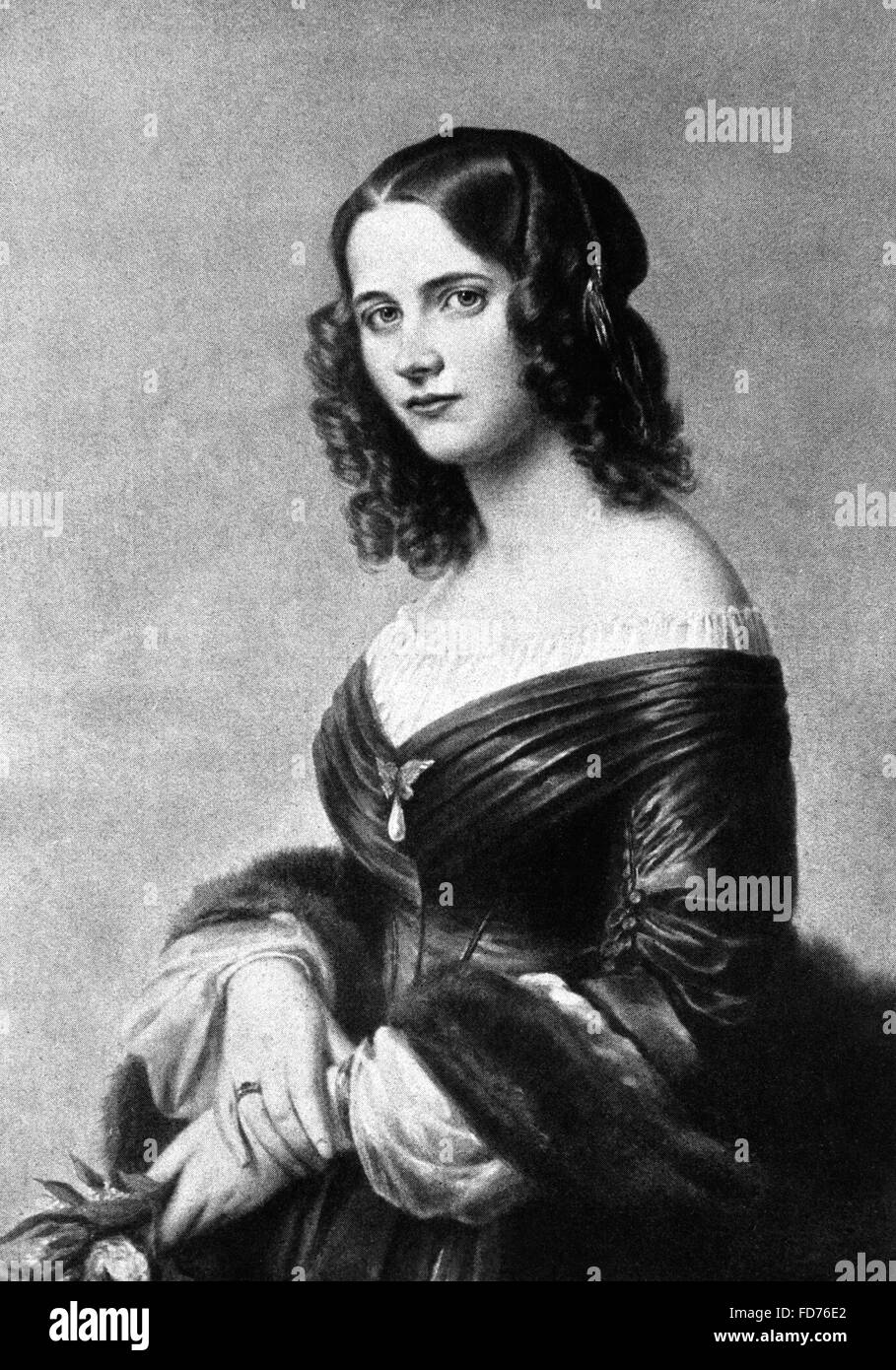 Cecile Charlotte Sophie Mendelssohn-Bartholdy Stock Photo - Alamy