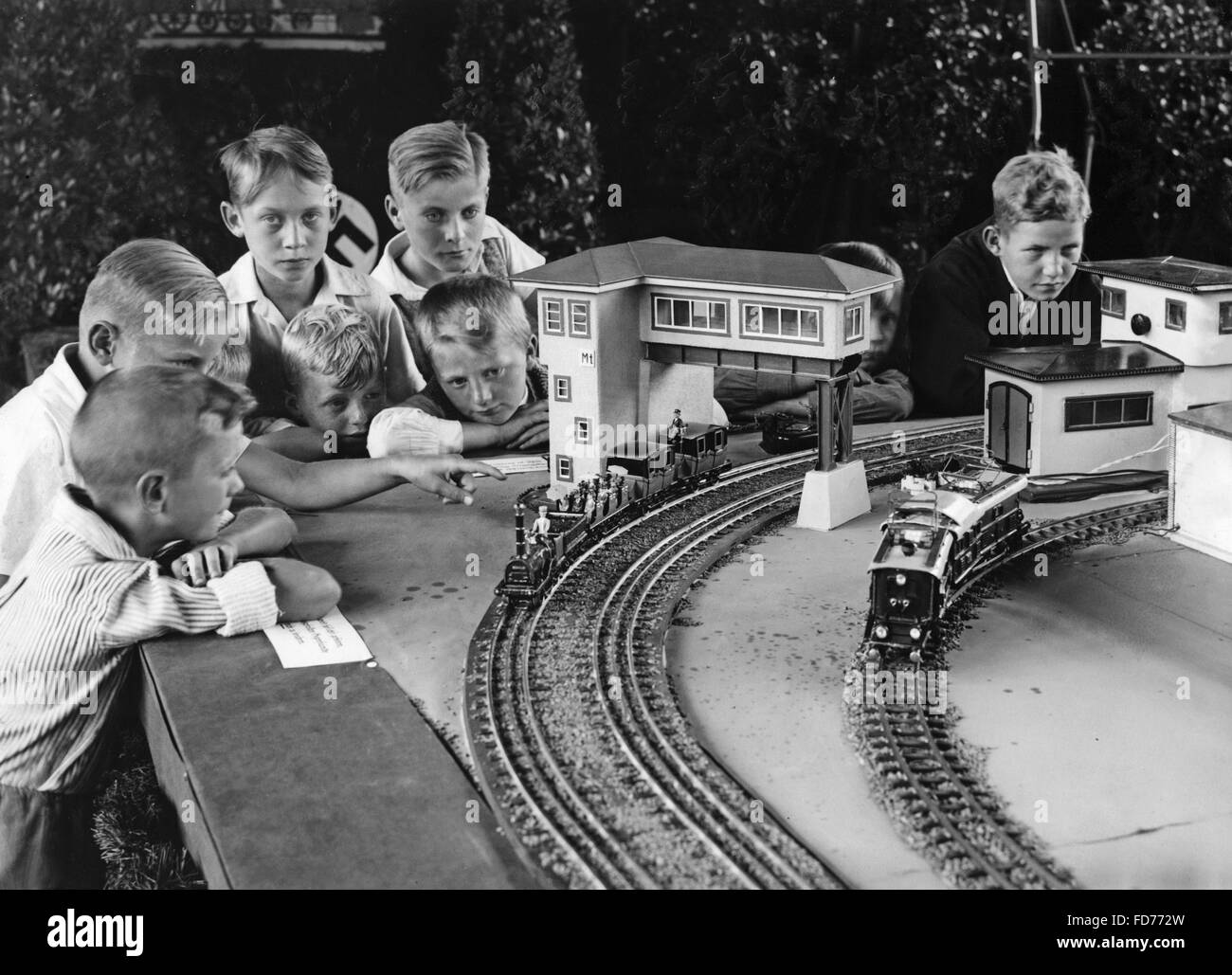 100th anniversary of the German Railway, 1935 Stock Photo - Alamy