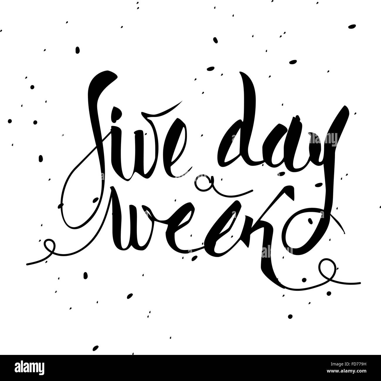 Black and white weekdays hi-res stock photography and images - Alamy