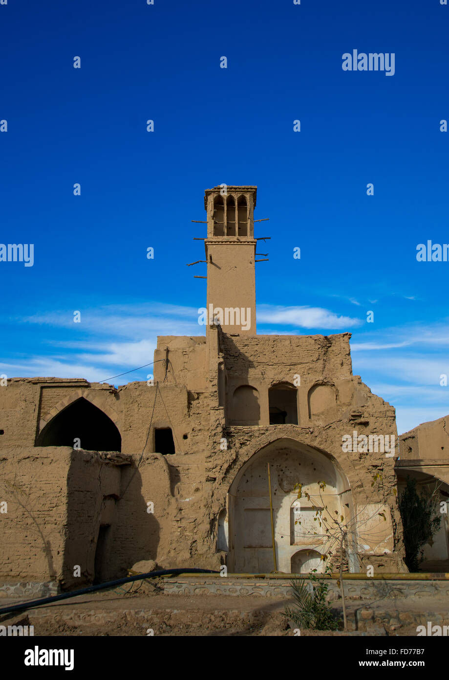 wind towers used as a natural cooling system in iranian traditional ...