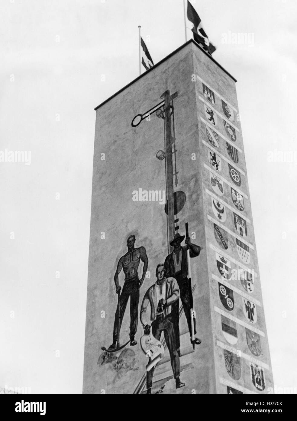 100th anniversary of the German Railway, 1935 Stock Photo - Alamy