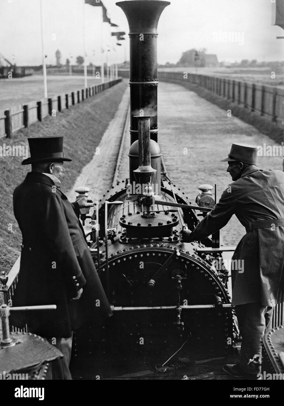 100th anniversary of the German Railway, 1935 Stock Photo - Alamy