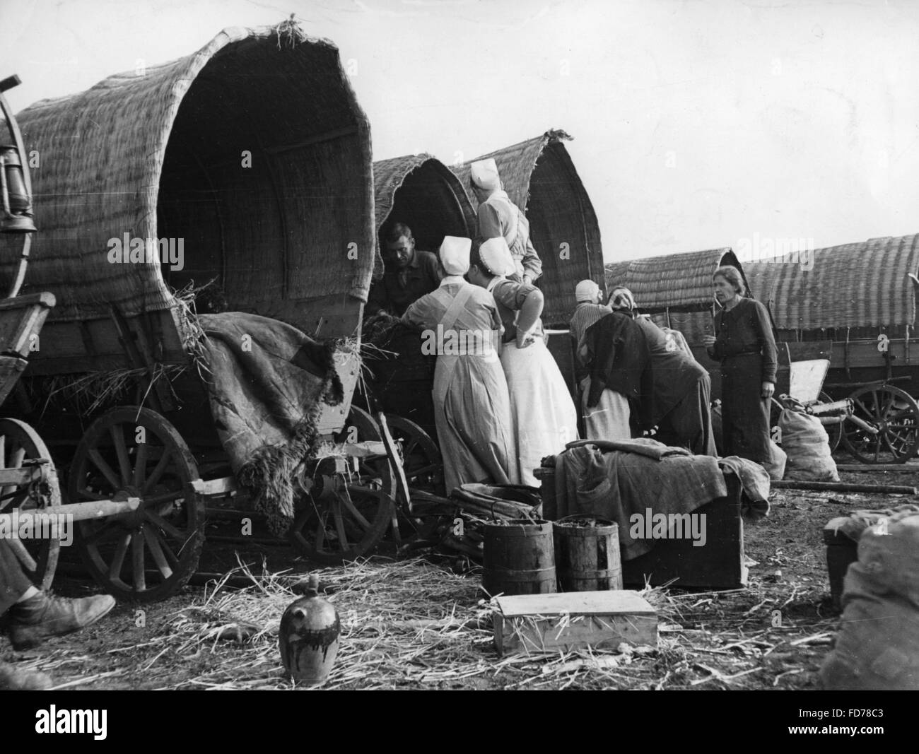 Resettlement of ethnic Germans from Bessarabia, the fall of 1940 Stock ...
