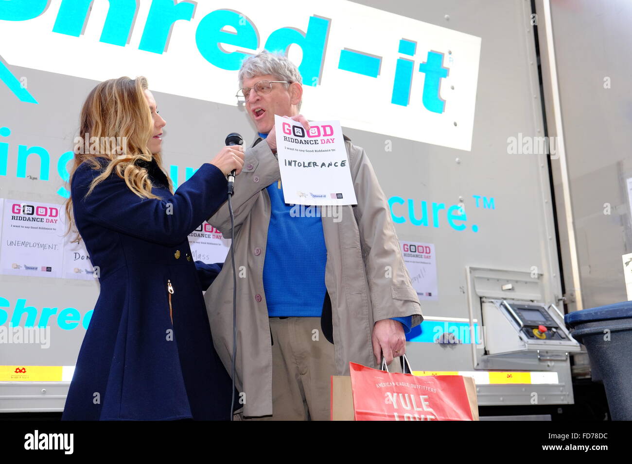 The 9th annual Good Riddance Day in Times Square Featuring: Atmosphere ...