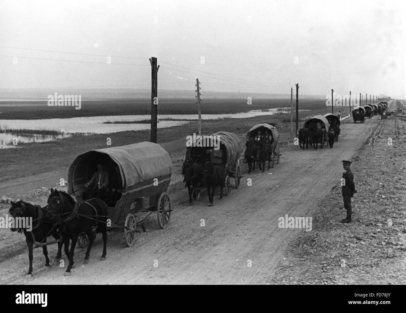 Trek of Bessarabia Germans, 1940 Stock Photo - Alamy