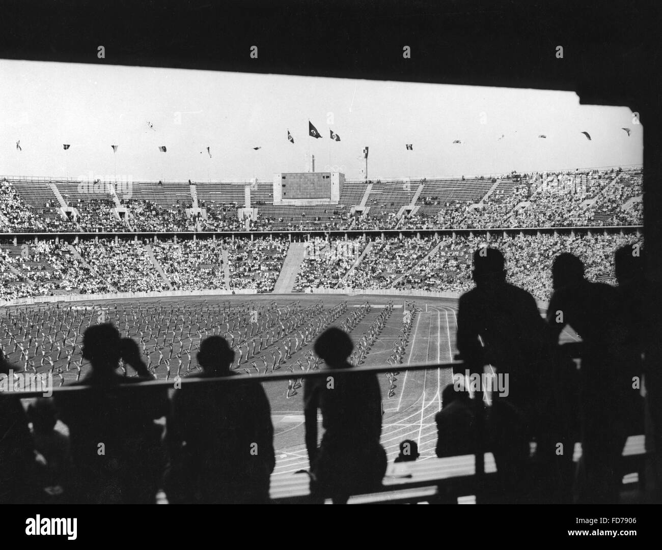 Brandenburg Gymnastics and Sports Festival, 1937 Stock Photo - Alamy