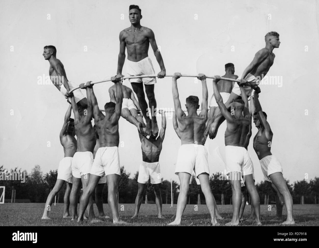 German fighting games in Nuremberg, 1934 Stock Photo, Royalty Free ...