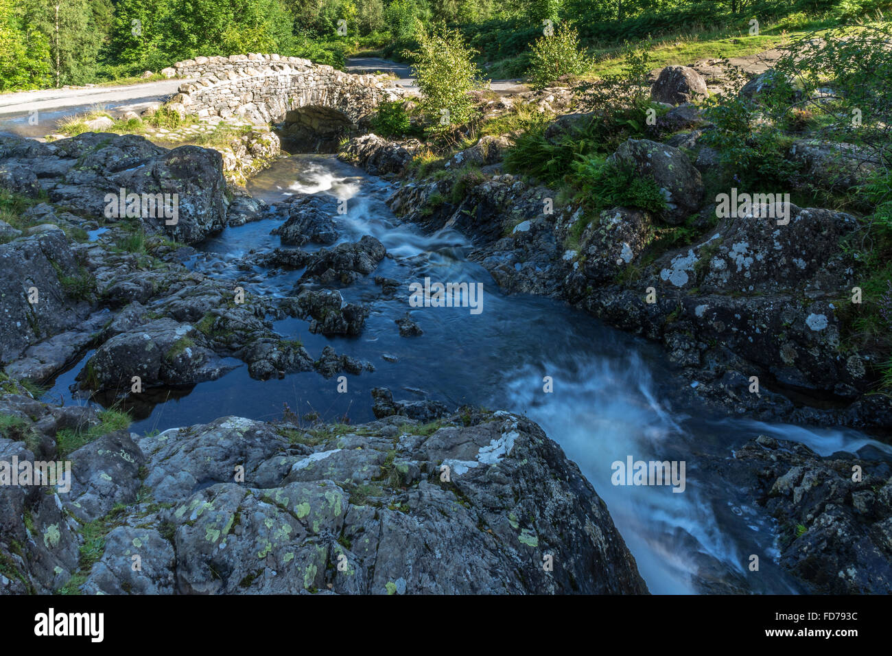 Ashness bridge summer hi-res stock photography and images - Alamy