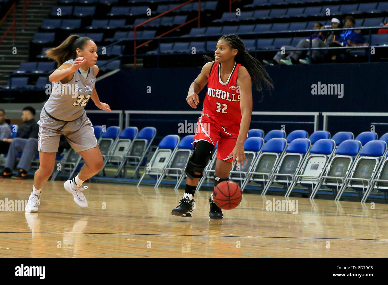 New Orleans Louisiana, USA. 27th Jan, 2016. LiAnn McCarthy #32 of the ...