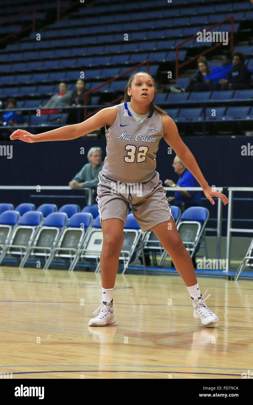 New Orleans Louisiana, USA. 27th Jan, 2016. Danielle Davis #32 of the ...