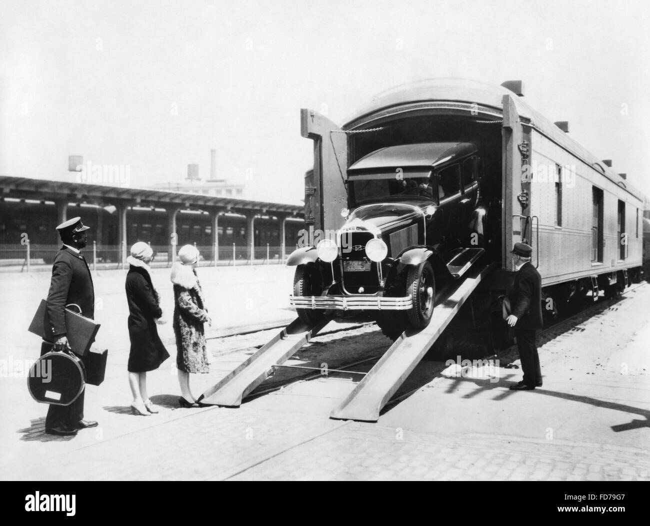 Motorail Black and White Stock Photos & Images - Alamy