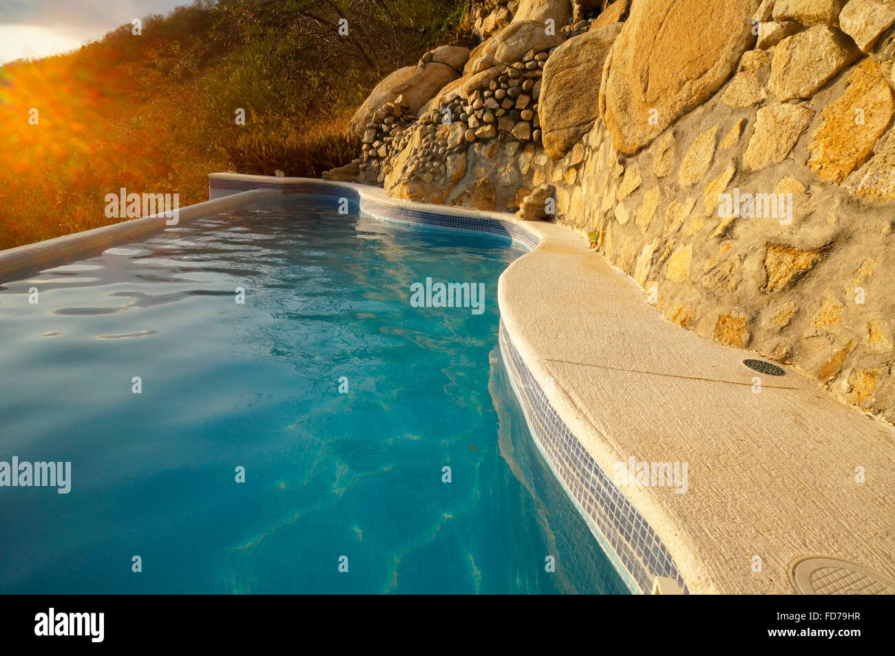 Swimming pool at home in Acapulco, Mexico Stock Photo - Alamy
