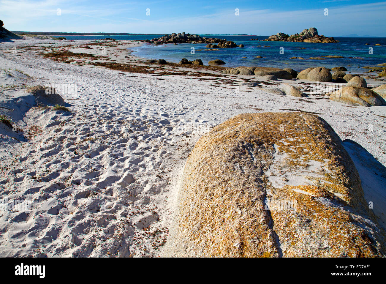 Stumpys Bay in Mt William National Park Stock Photo - Alamy