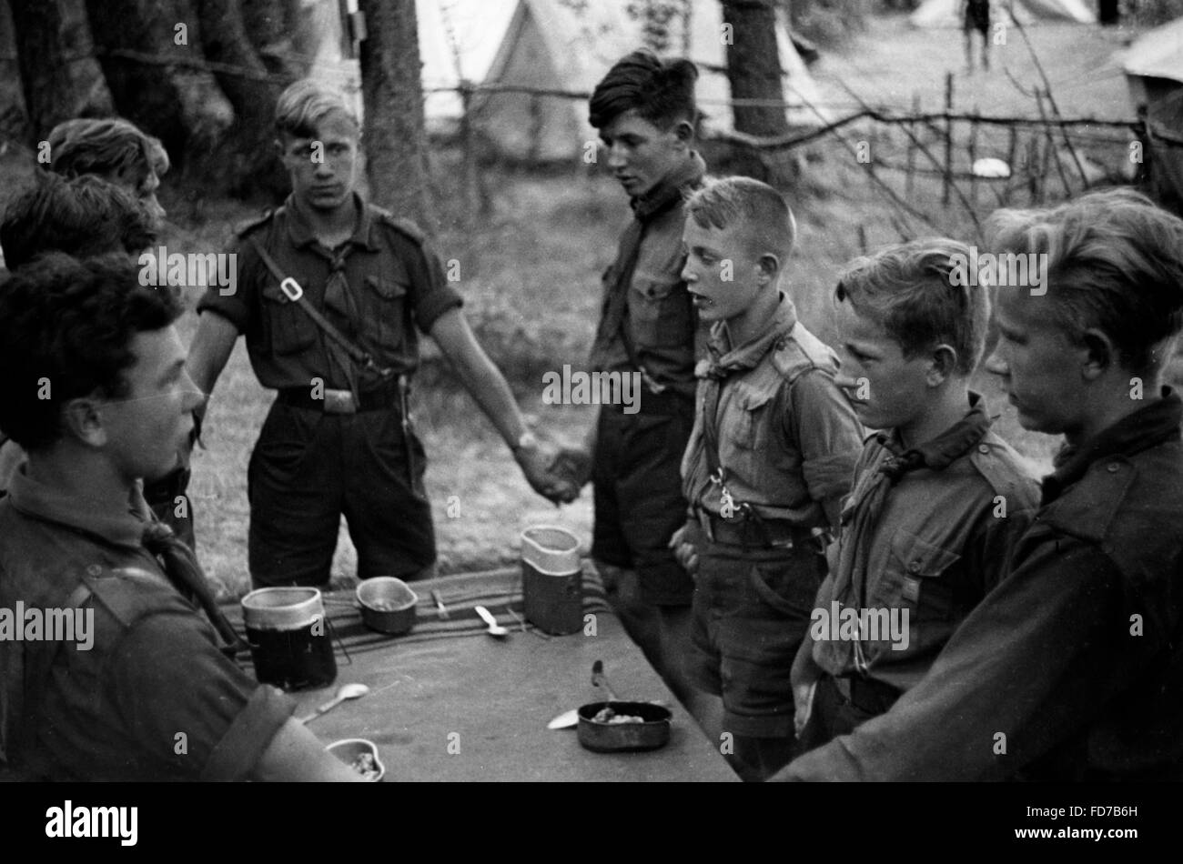 German scouts Black and White Stock Photos & Images - Alamy