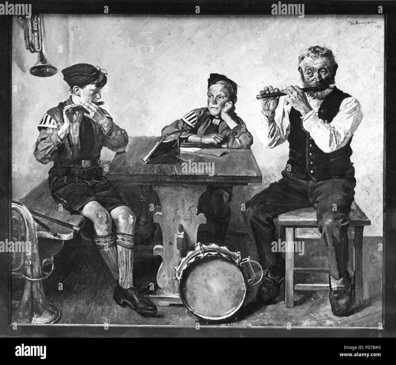 National Socialist art: Nazi propaganda Stock Photo - Alamy