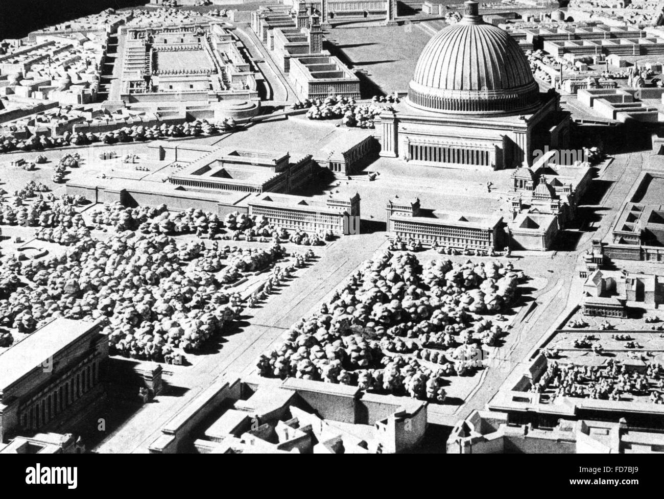 Architectural model of Berlin Stock Photo - Alamy