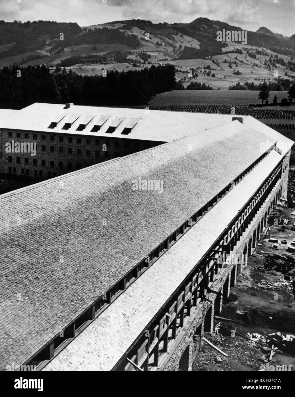 NS-Ordensburg Sonthofen in Allgaeu, 1937 Stock Photo - Alamy