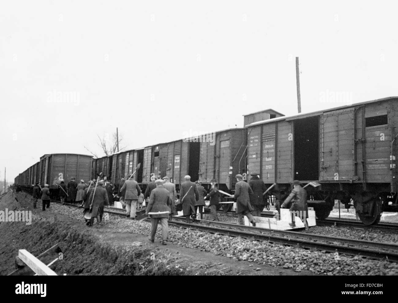 Soviet grain delivery to Germany, 1939 Stock Photo - Alamy