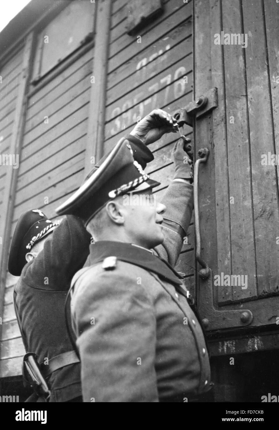Soviet grain delivery to Germany, 1939 Stock Photo - Alamy