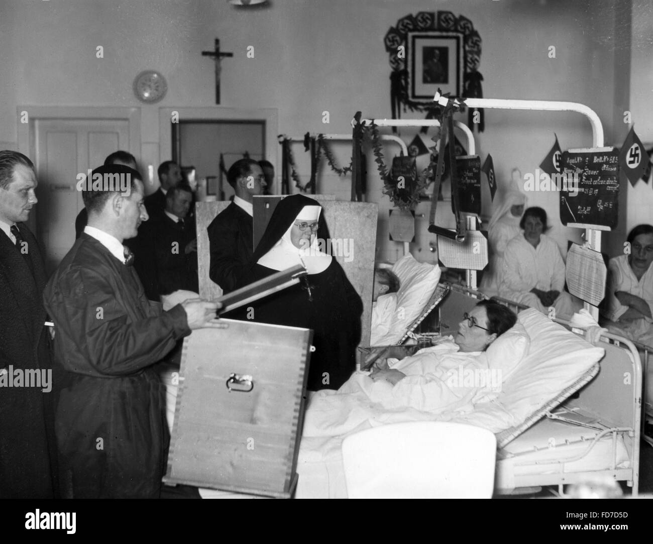 Election 1938 at the Vienna General Hospital Stock Photo - Alamy