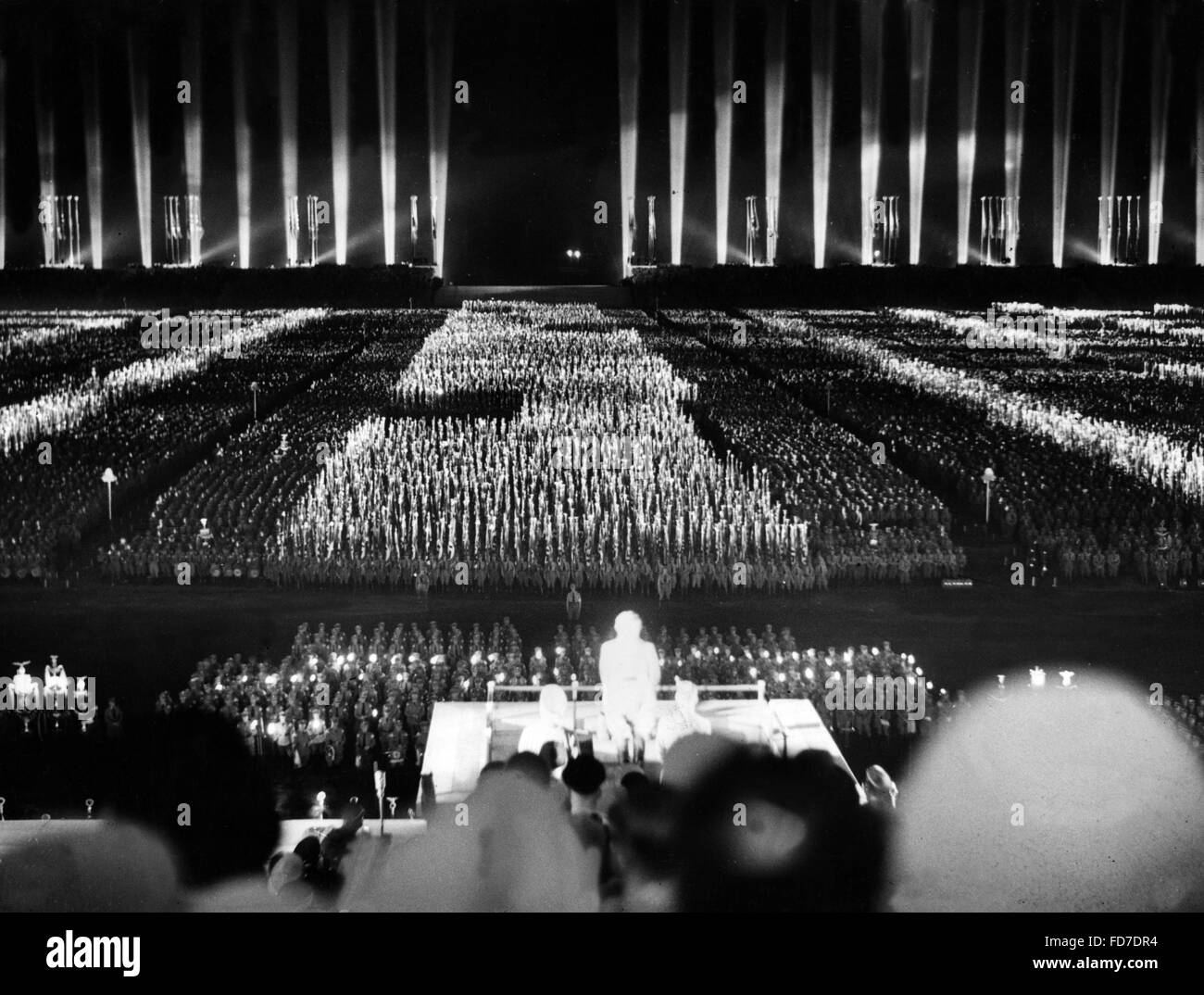 Cathedral of Light at the Nuremberg Rally, 1936 Stock Photo - Alamy