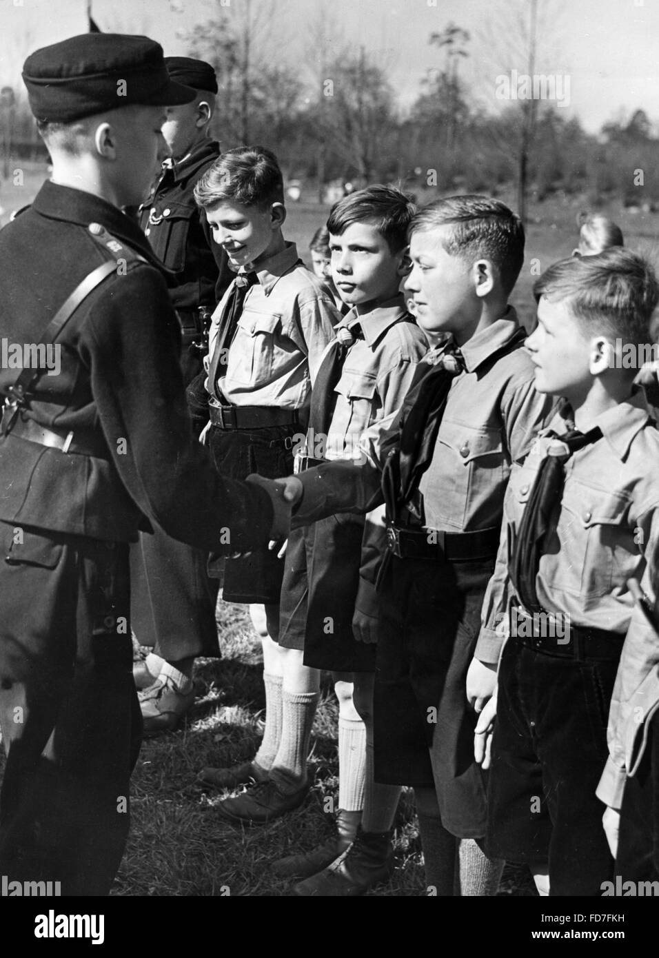 Hitler youth ceremony hi-res stock photography and images - Alamy