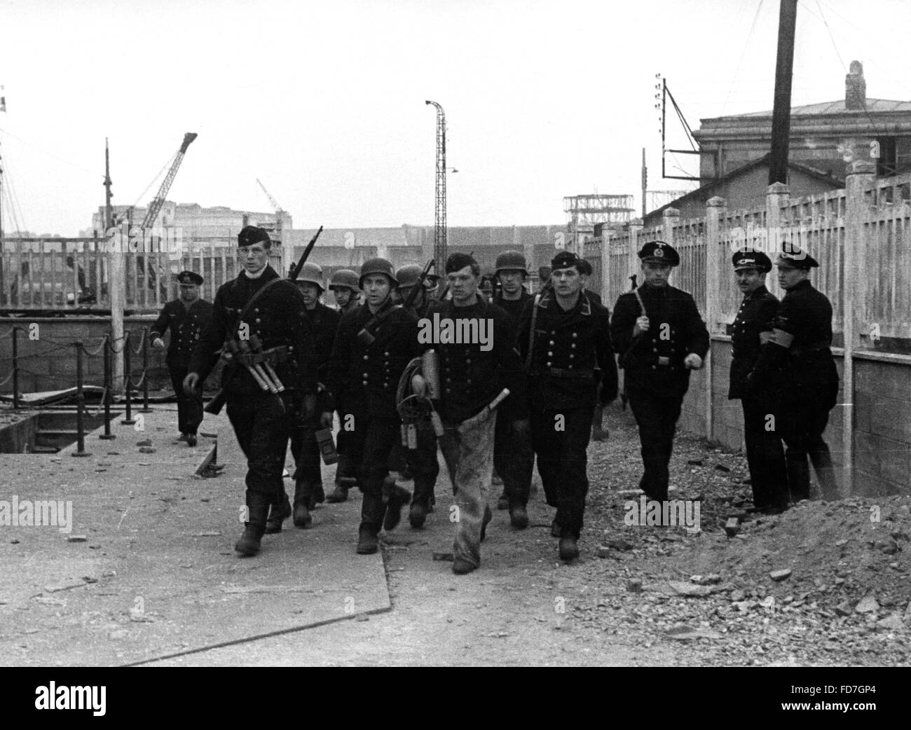 German garrison on the Atlantic Wall Stock Photo - Alamy