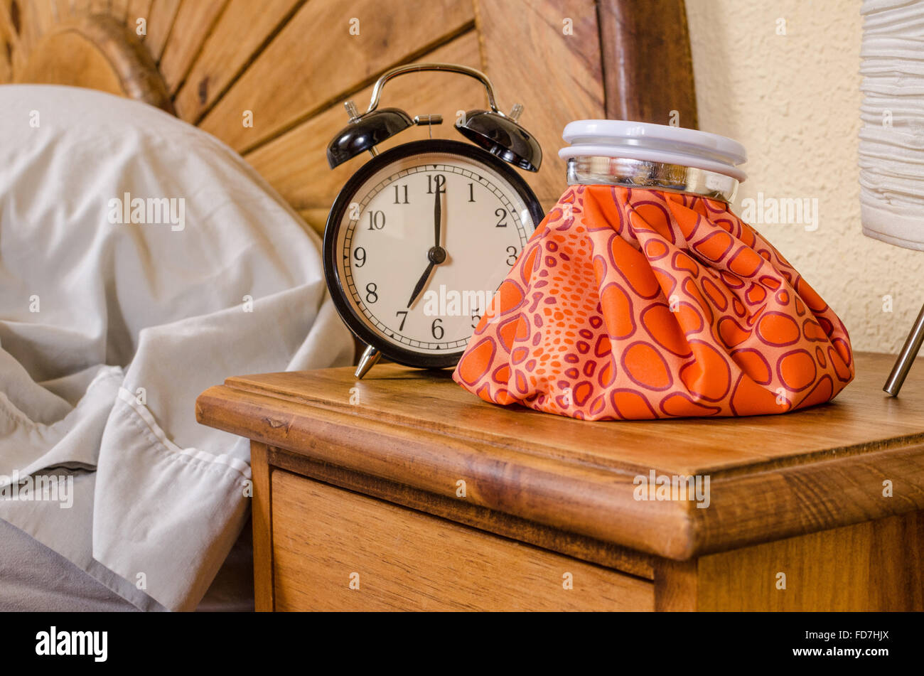 Waking up with a hangover, a party aftermath concept Stock Photo - Alamy